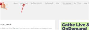 How to Use your Cathe Live or Cathe on Demand + Live Membership