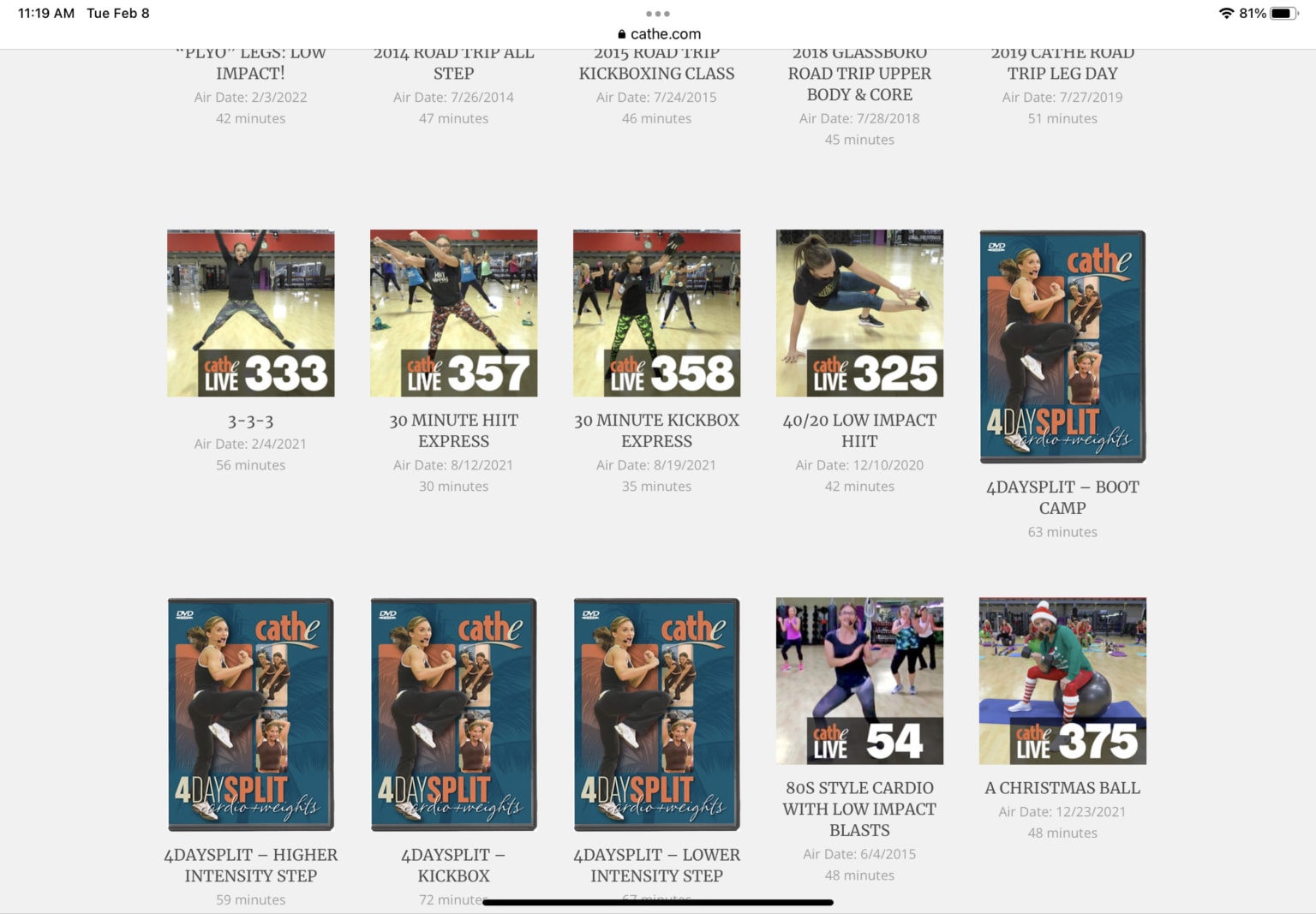 How to Use your Cathe Live or Cathe on Demand + Live Membership